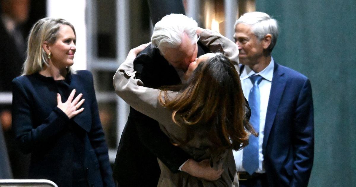 Julian Assange's children 'ecstatic' at his freedom