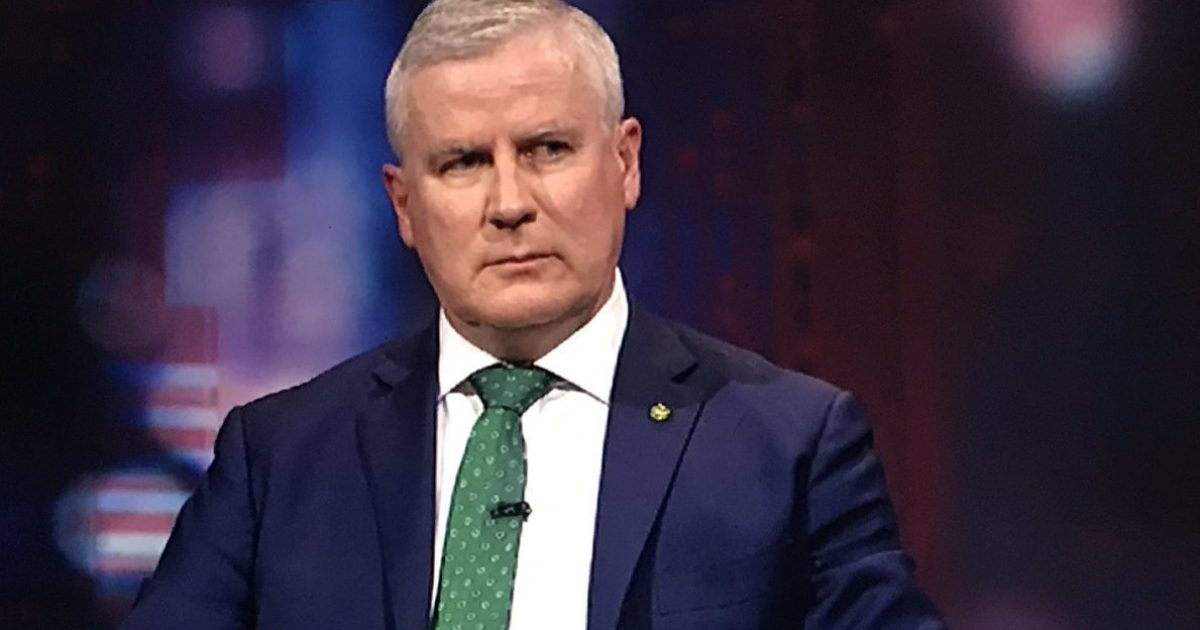 Acting PM McCormack pans Big Tech's Trump ban