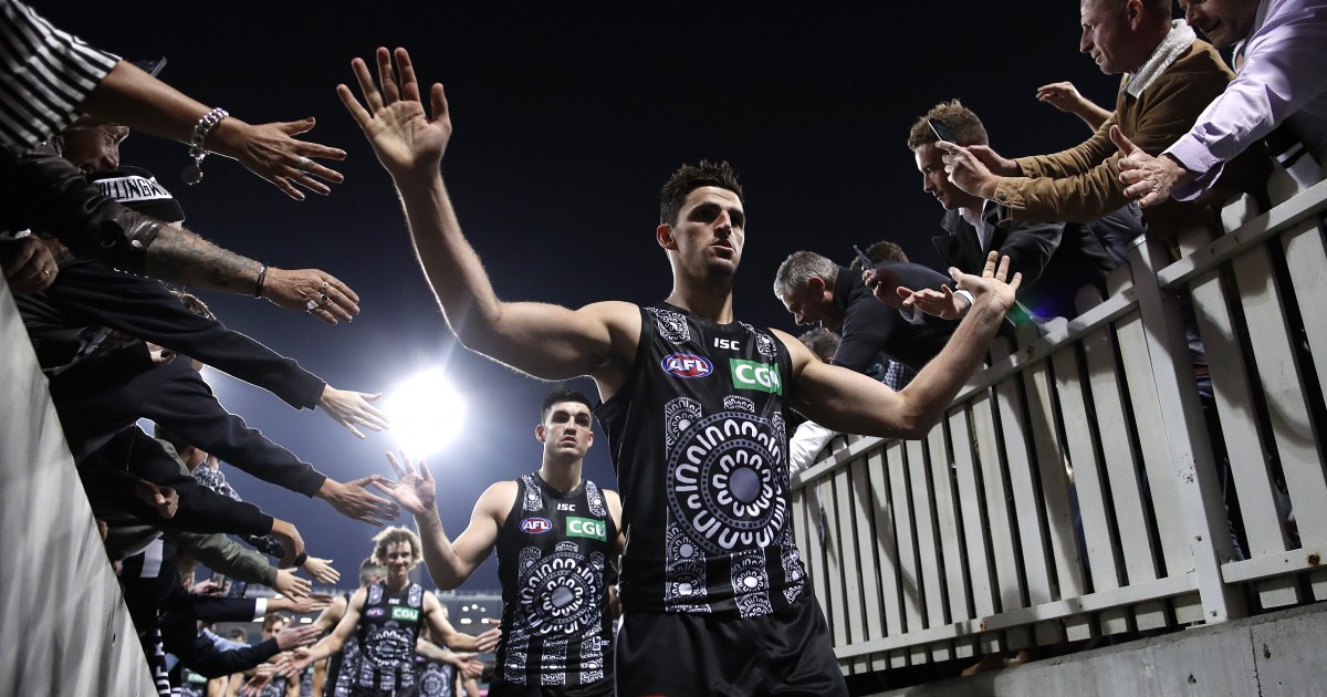 AFL: Wasteful Magpies overrun Swans in a thriller | The New Daily AFL ...