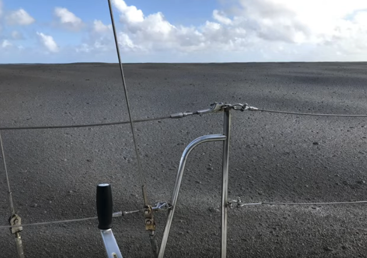 Giant pumice raft from underwater volcanic eruption makes its way to ...
