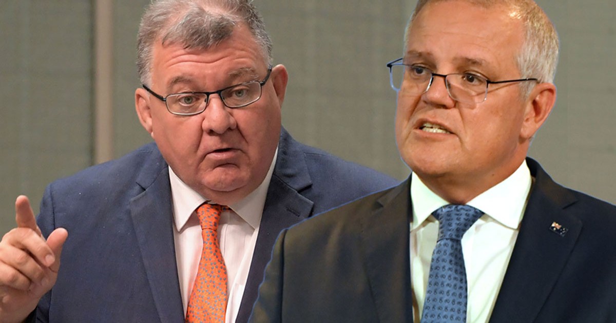 PM Morrison pulls up Craig Kelly over COVID antics