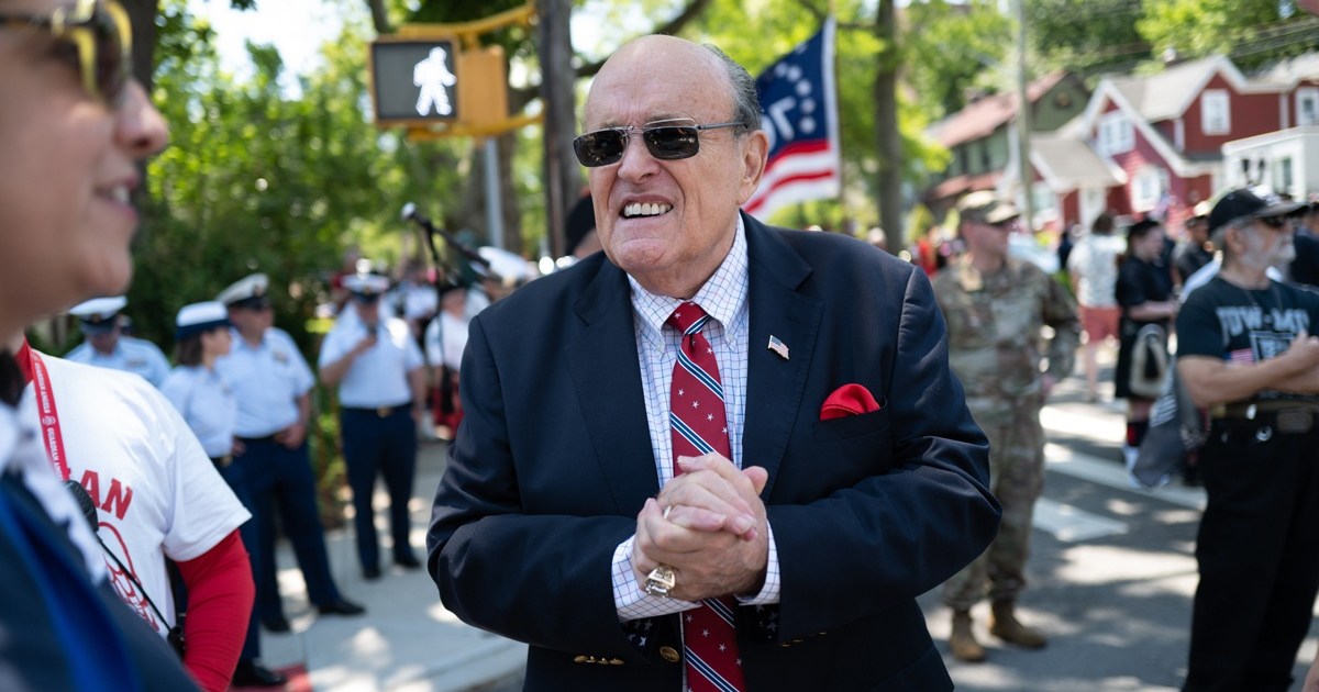 Hero to zero: Giuliani denies bid to steal election