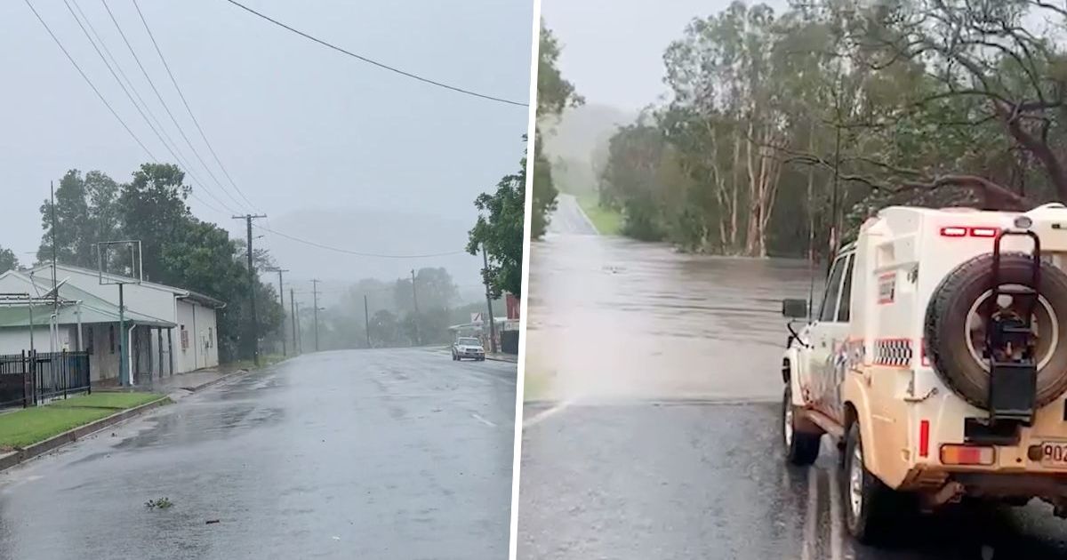 'Things are really bad': Cyclone Narelle strikes coast