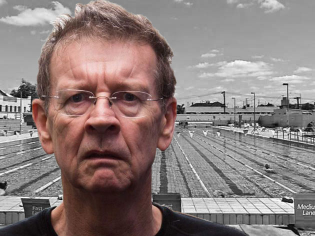 Red Symons and the secret life of the local swimming pool