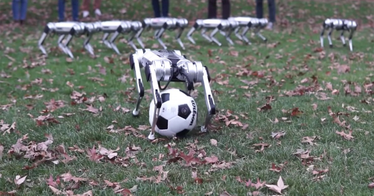 Cute 'Cheetah' robots leap into the soccer action Cute 'Cheetah' robots ...