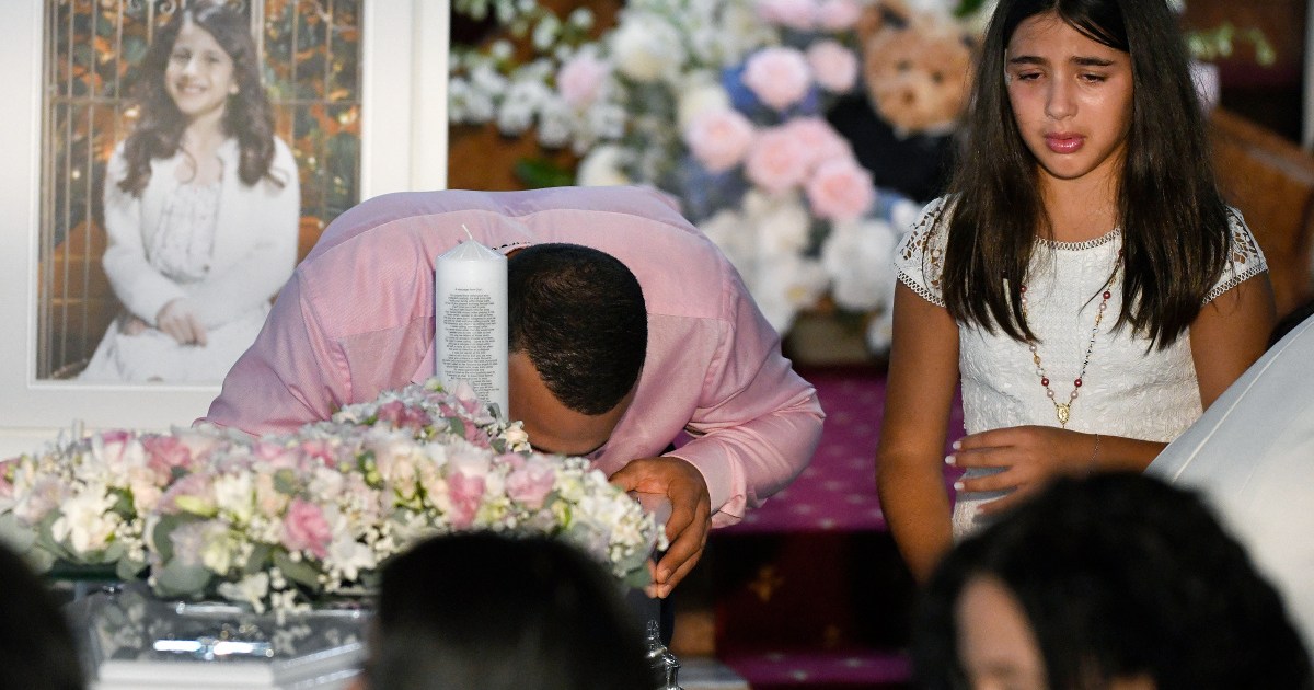 Thousands turn out to mourn as siblings laid to rest