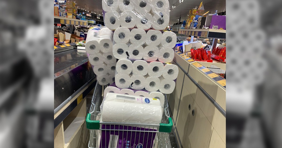 Toilet paper hoarder chasing refund gets blunt reply