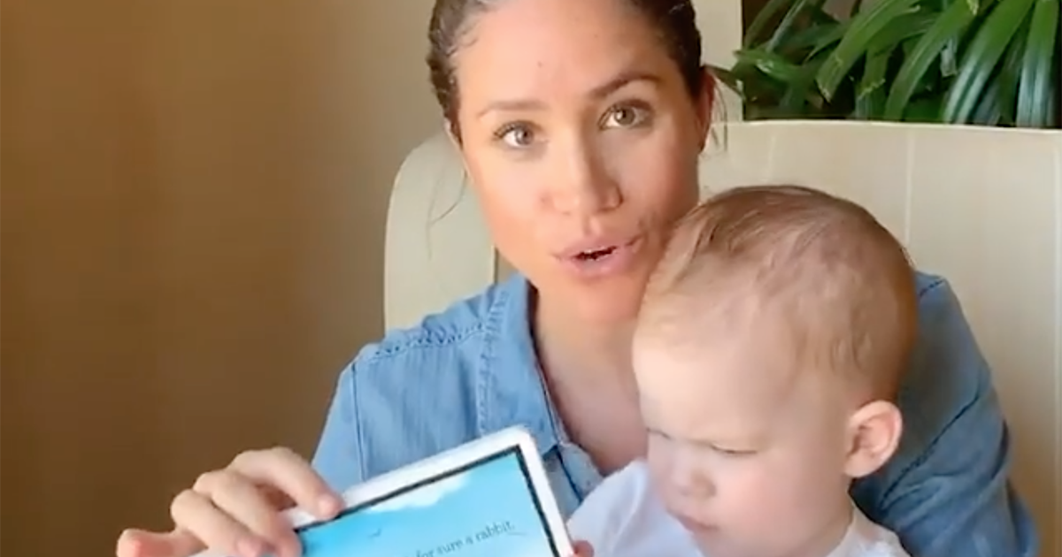 Storytime birthday video shows Meghan celebrating Archie’s first birthday