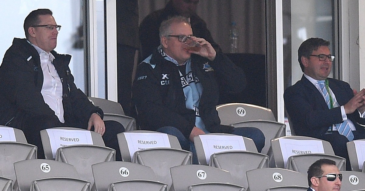 Josh Frydenberg defends Scott Morrison's appearance at NRL game