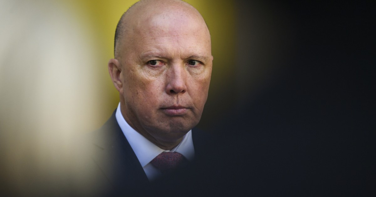 Dutton asked Ruby Princess questions as PM shuts down Andrew