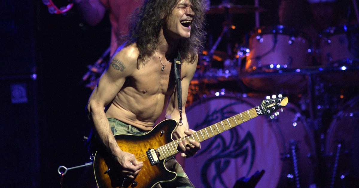 Rocker Eddie Van Halen dies of throat cancer aged 65
