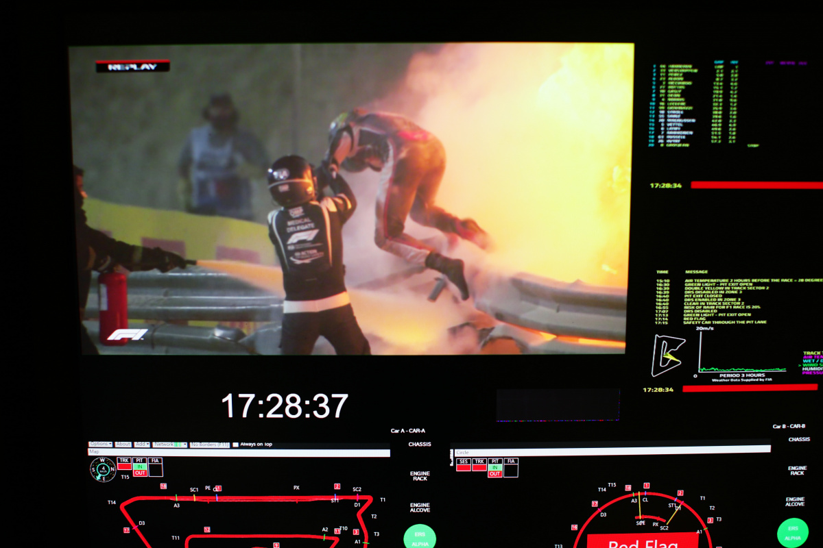 'A miracle he's alive': Romain Grosjean survives huge F1 fireball crash
