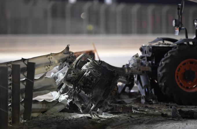 'A miracle he's alive': Romain Grosjean survives huge F1 fireball crash