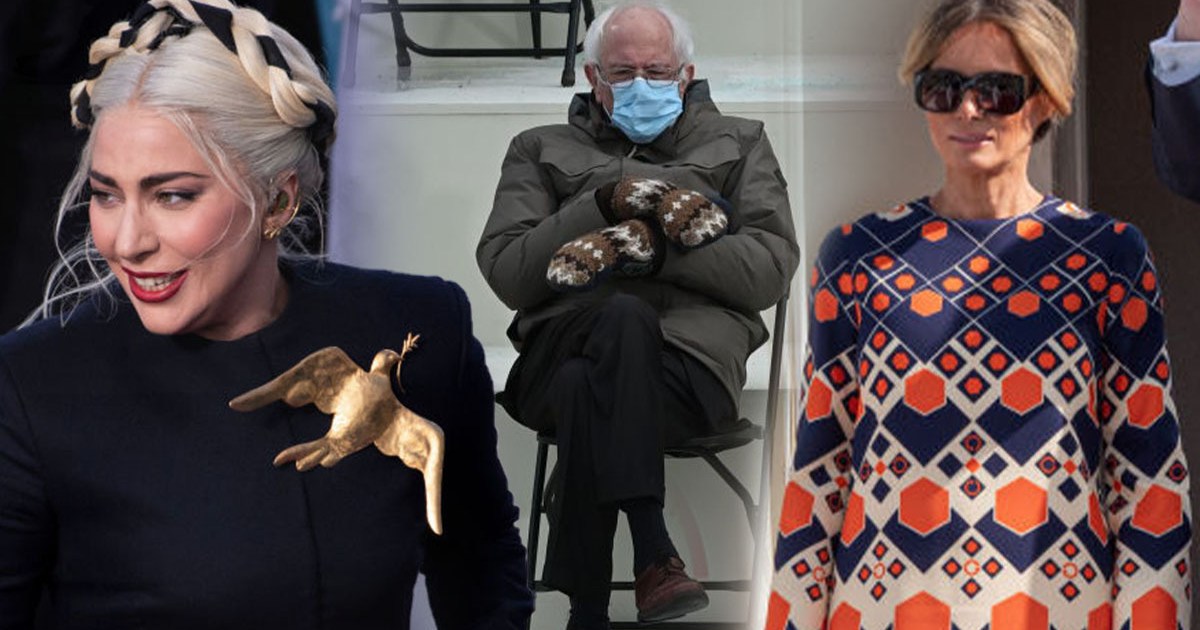Bernie's mittens and Gaga's brooch: The best inauguration memes