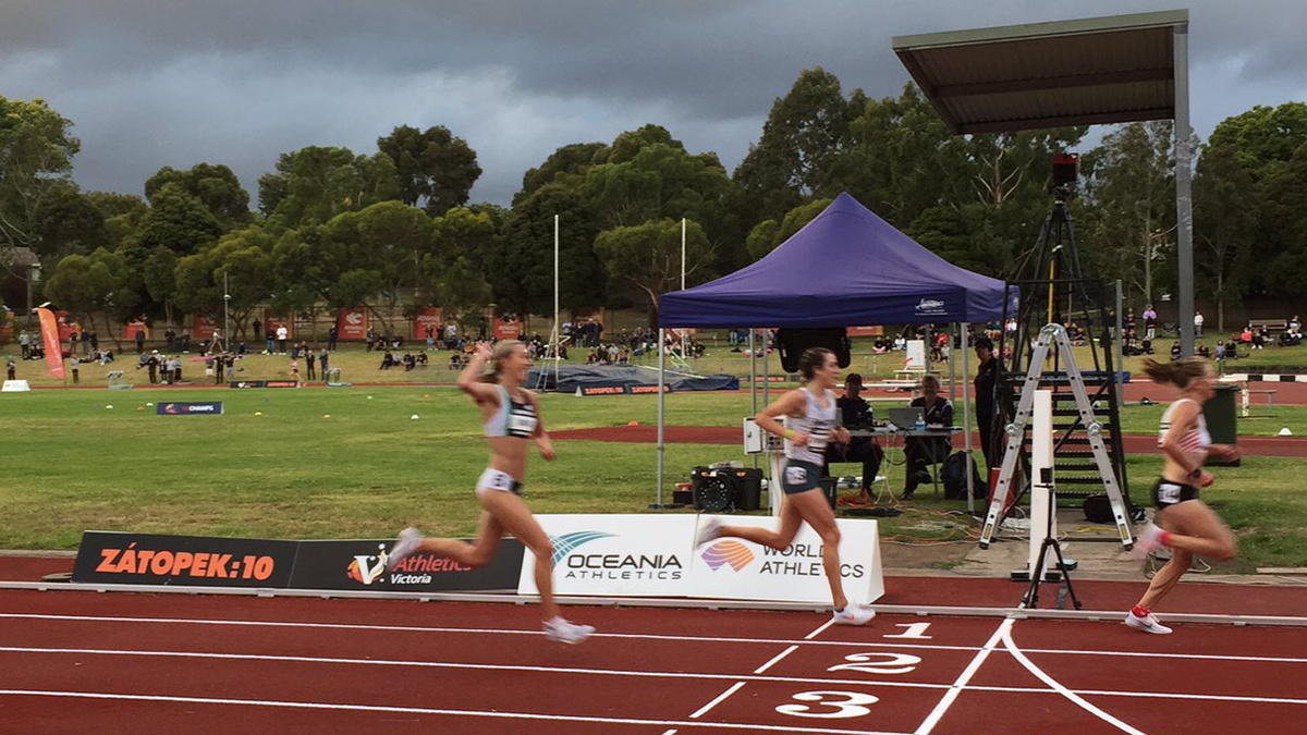 Youngster Rose Davies dares to dream of Olympics after Zatopek:10 win
