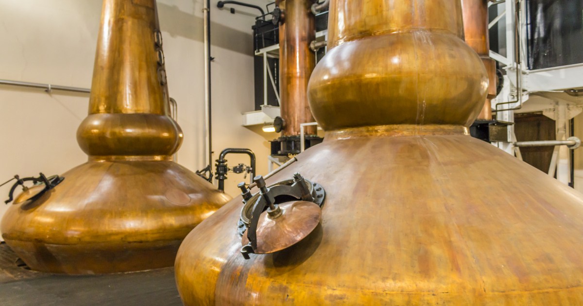 Man seriously injured in fire at whisky distillery