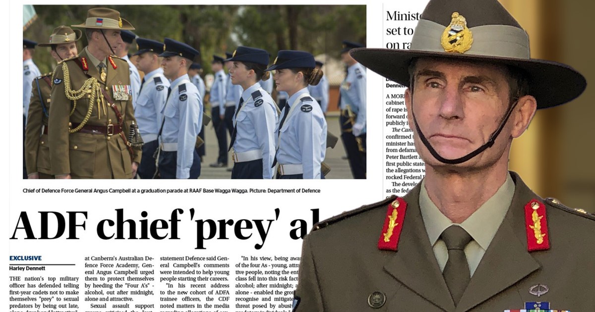 Defence chief queried over assault advice