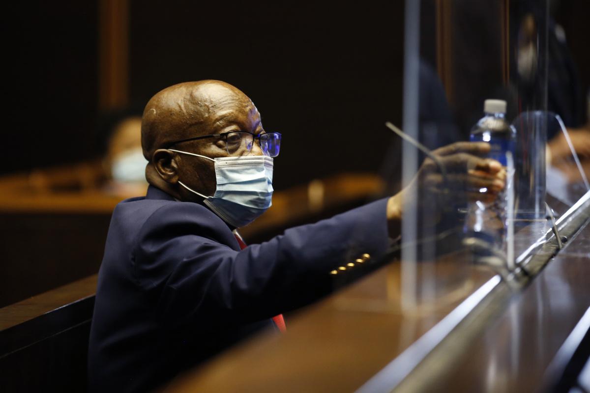 Ex-South African leader Jacob Zuma pleads not guilty in corruption trial