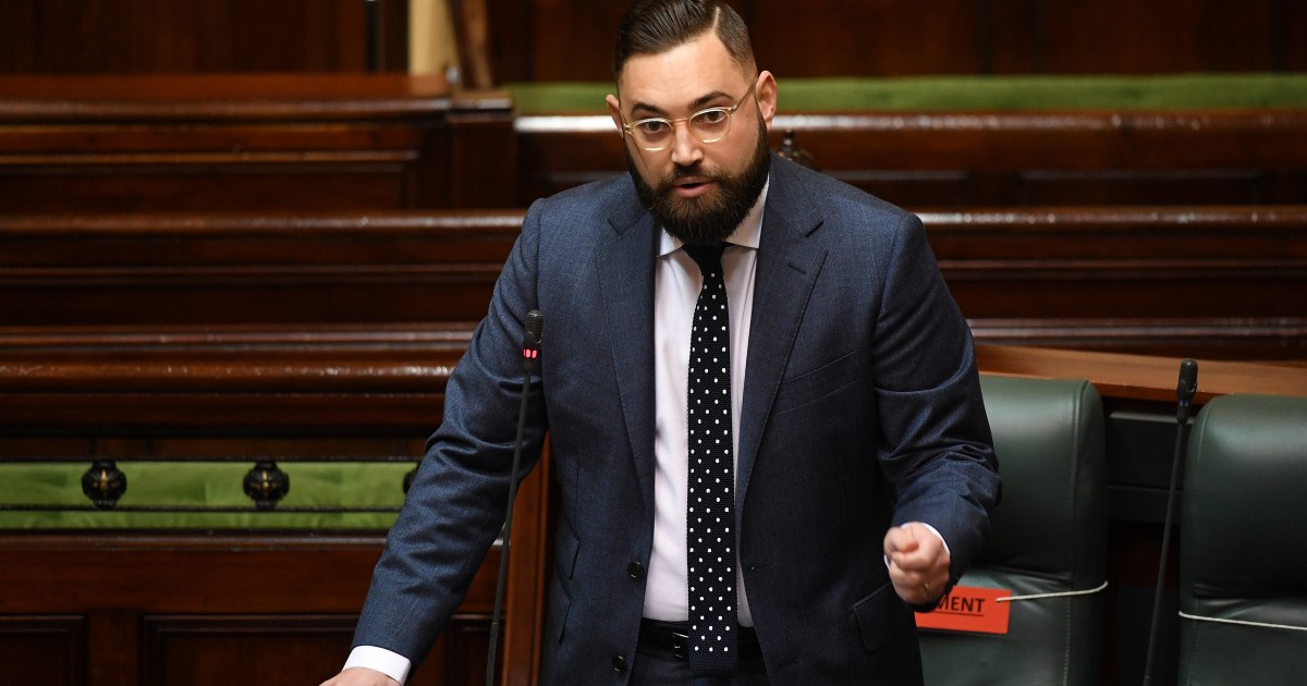 Ringwood MP Dustin Halse had sex in Victorian parliament office, Libs say