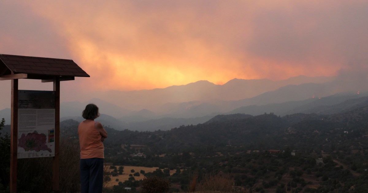At least four lives lost as forest fire in Cyprus’s Troodos mountains rages