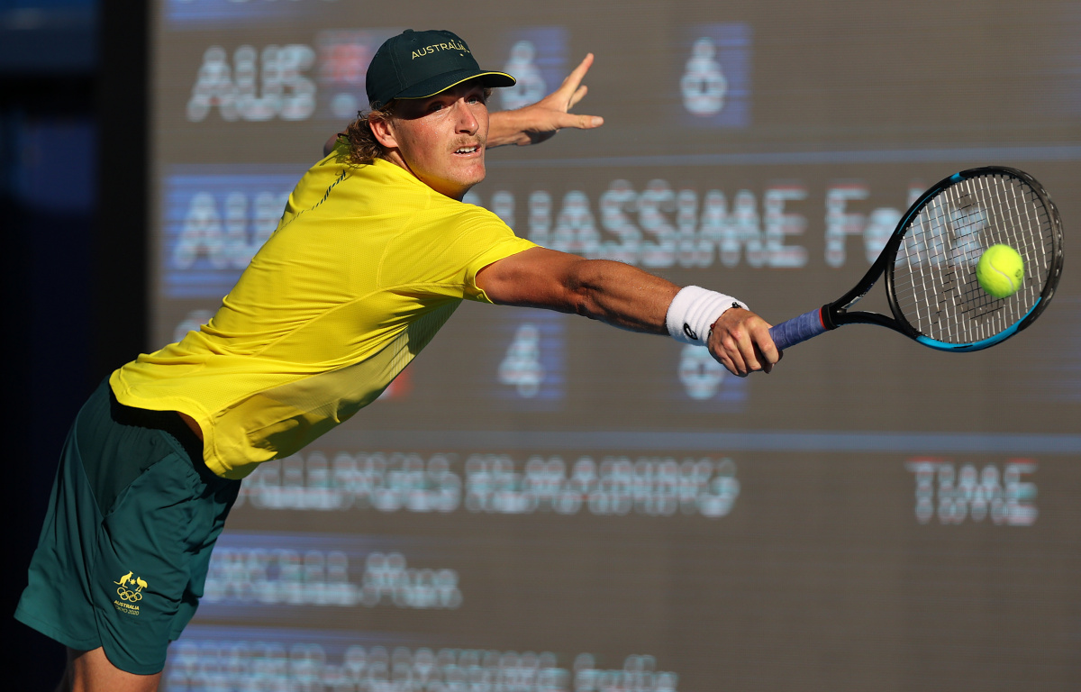 Late replacement Max Purcell causes tennis upset