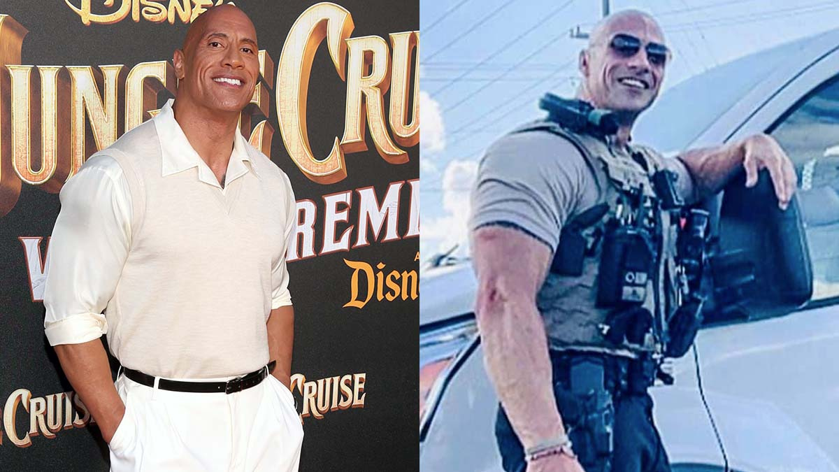 Celebrity doppelgängers: Dwayne 'The Cop' Johnson