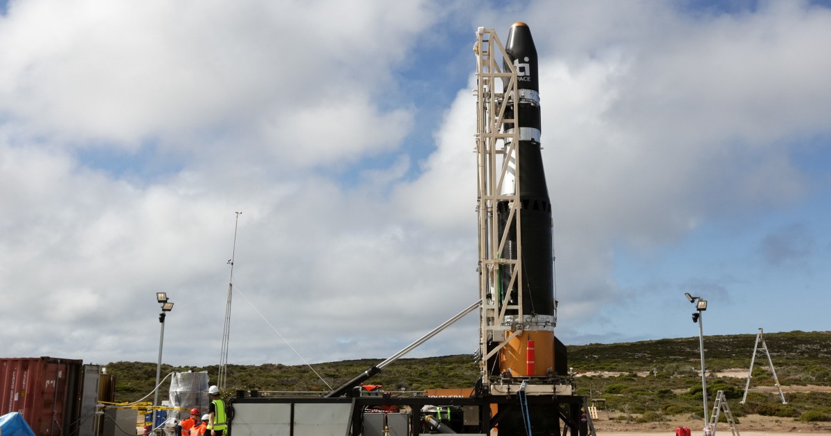 System failure delays South Australian rocket launch a second time