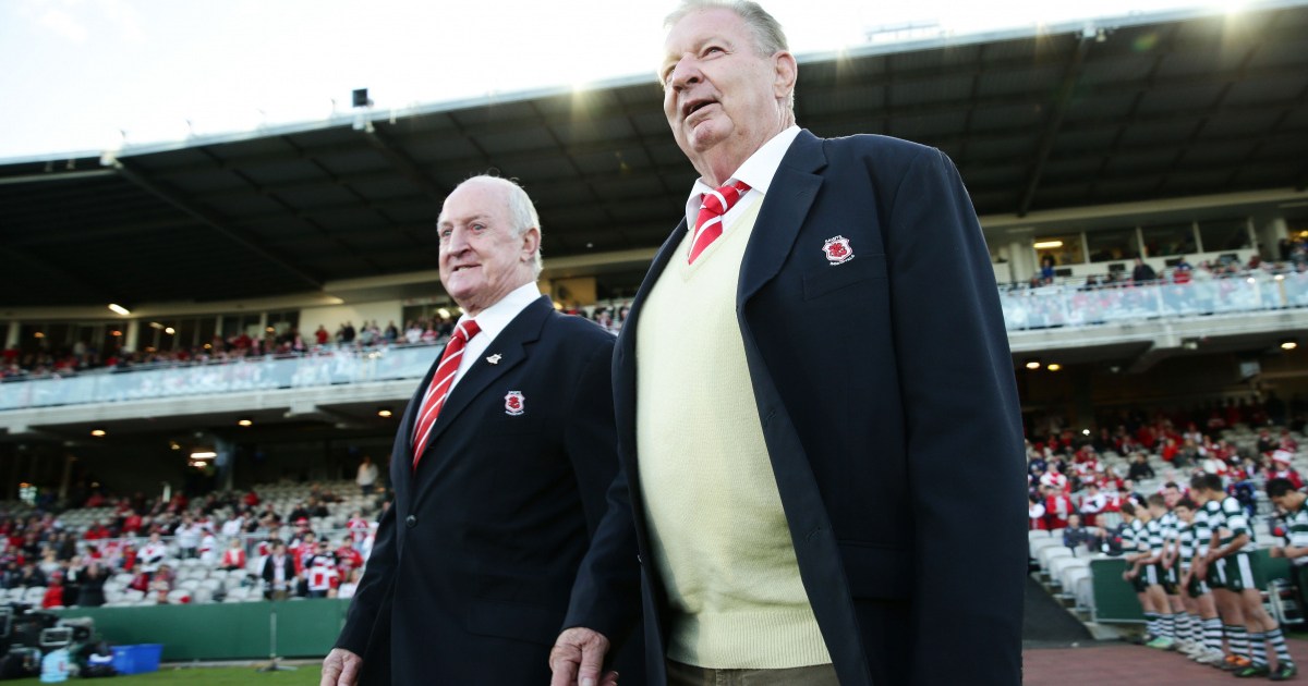 Rugby league loses a giant, with death of Johnny Raper