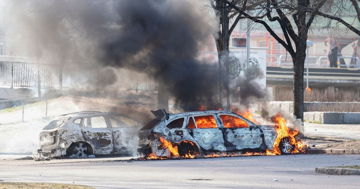 Police shoot three people in Sweden riots