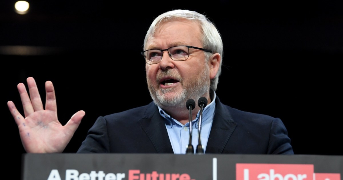 'Not the brightest bulb': Trump hits back at Kevin Rudd