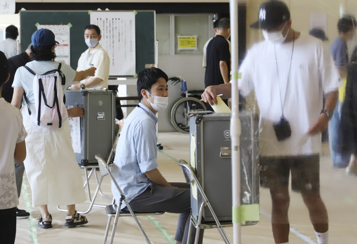 Japan’s ruling coalition poised to win upper house vote