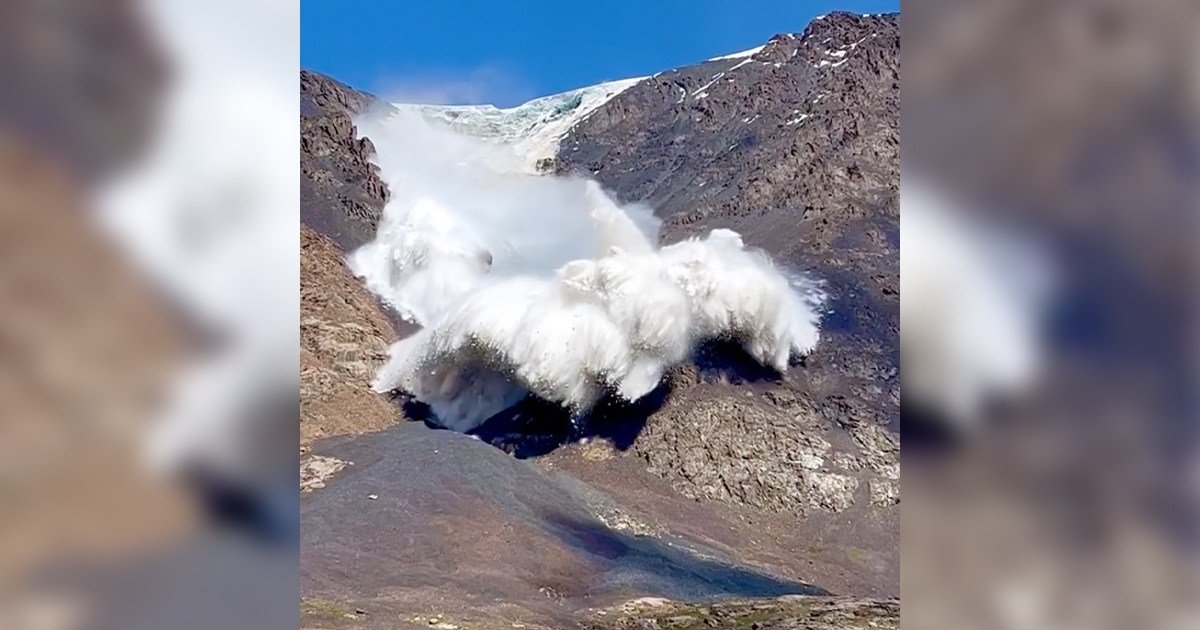 Videos of the week: Giant avalanche sweeps over hikers in Kyrgyzstan