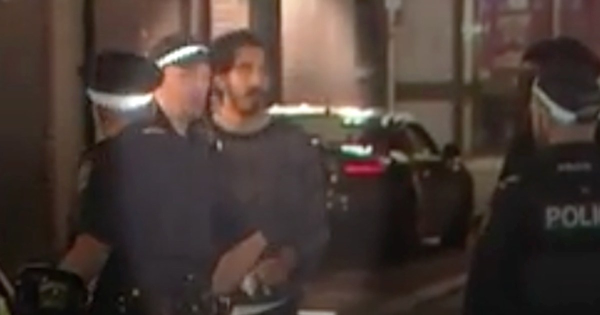 Dev Patel breaks up Adelaide knife fight