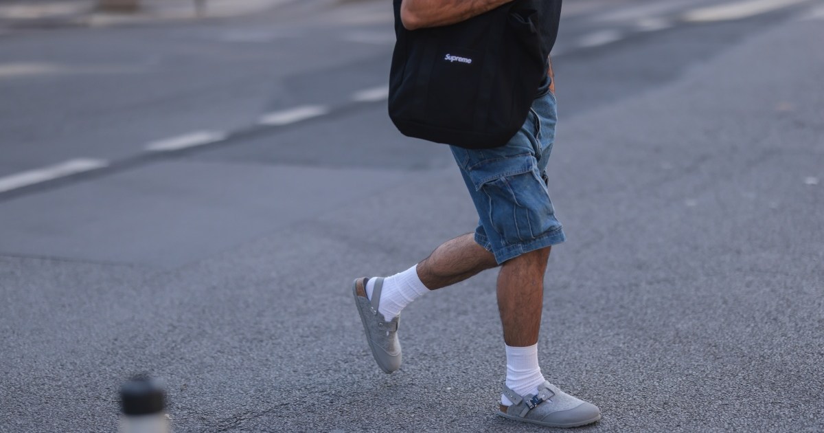 Shoes, sandals and socks, maybe the most divisive trend in fashion