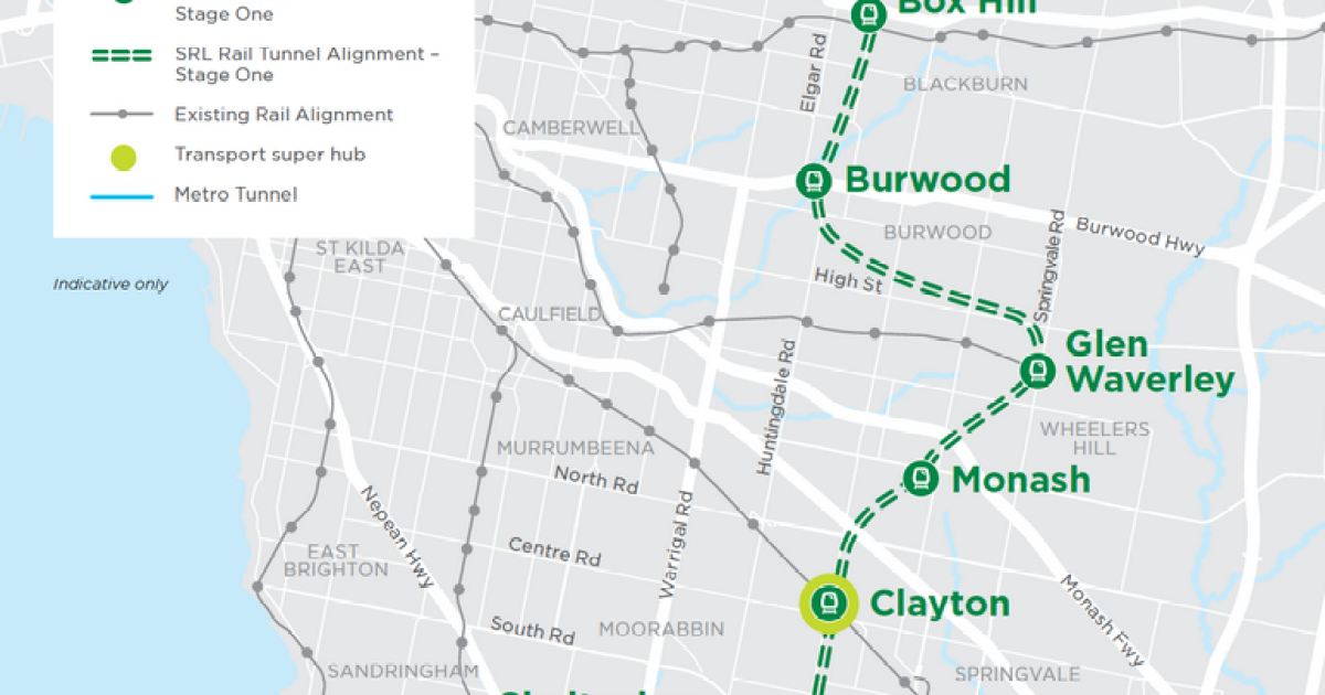 Vic government stands by Melbourne rail loop plan