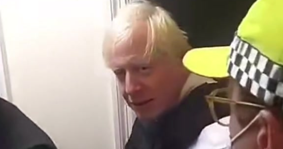 Rapper wakes to find British PM Boris Johnson, police raiding his home