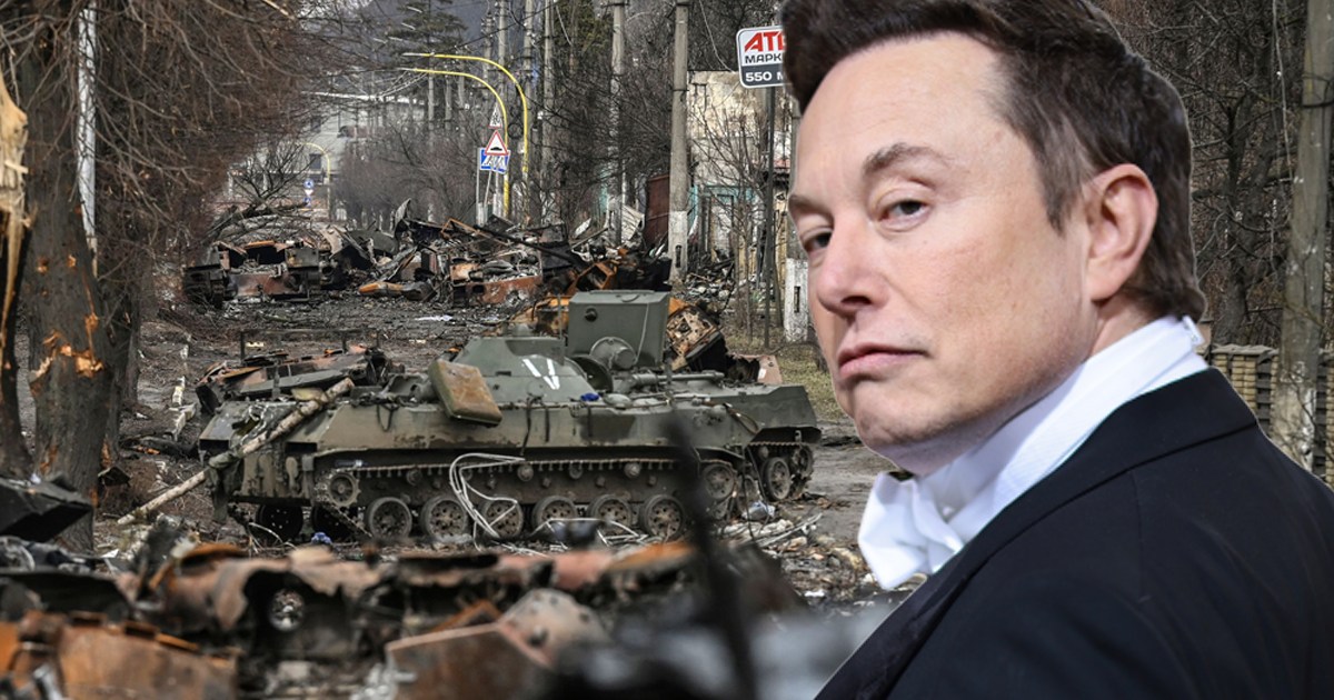 Elon Musk sparks fury with bizarre Ukraine 'peace' plan