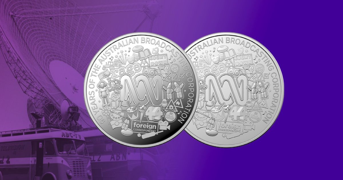 Mint launches coins to mark 90 years of the ABC