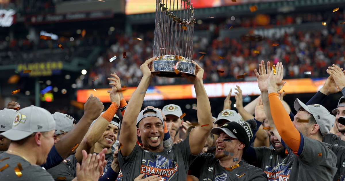 Houston Astros win World Series title