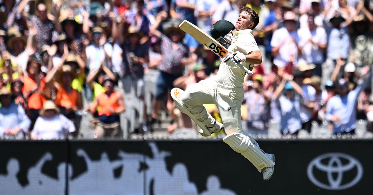 David Warner’s double ton puts Australia in powerful position | The New ...