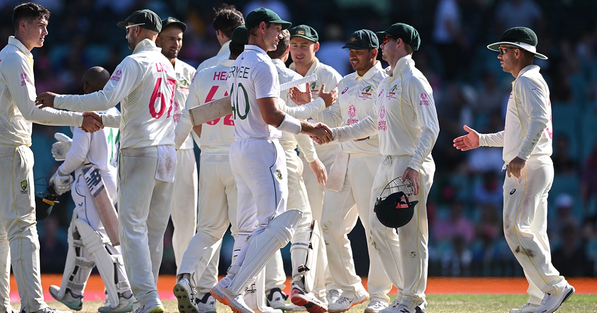 South Africa denies Australia series sweep in SCG Test