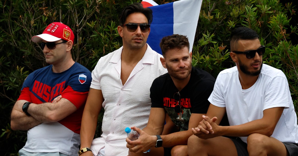 Russian, Belarusian flags banned at Open