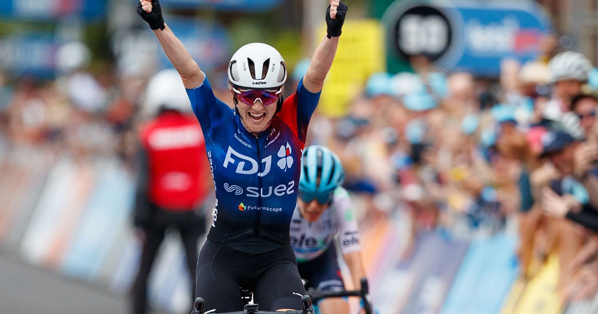Grace Brown wins her first Tour Down Under title