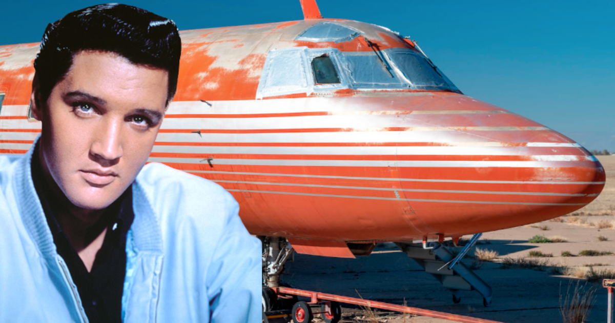 Elvis Presley's private jet to be Converted into an 'Elvis-mobile'