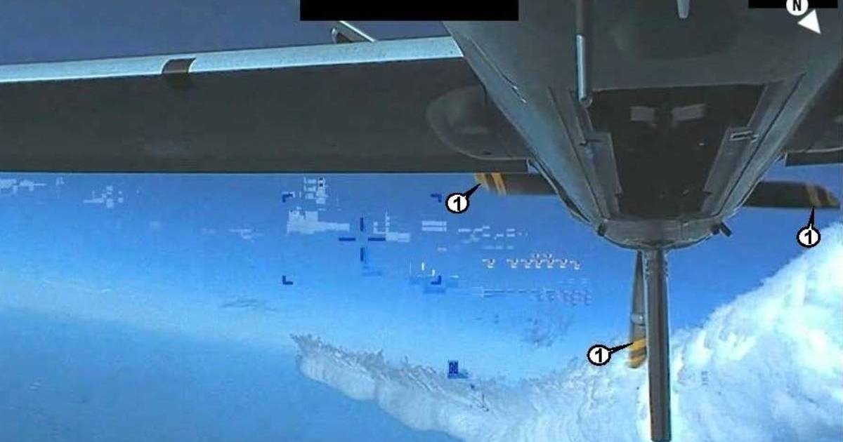 Pentagon releases video of Black Sea drone incident