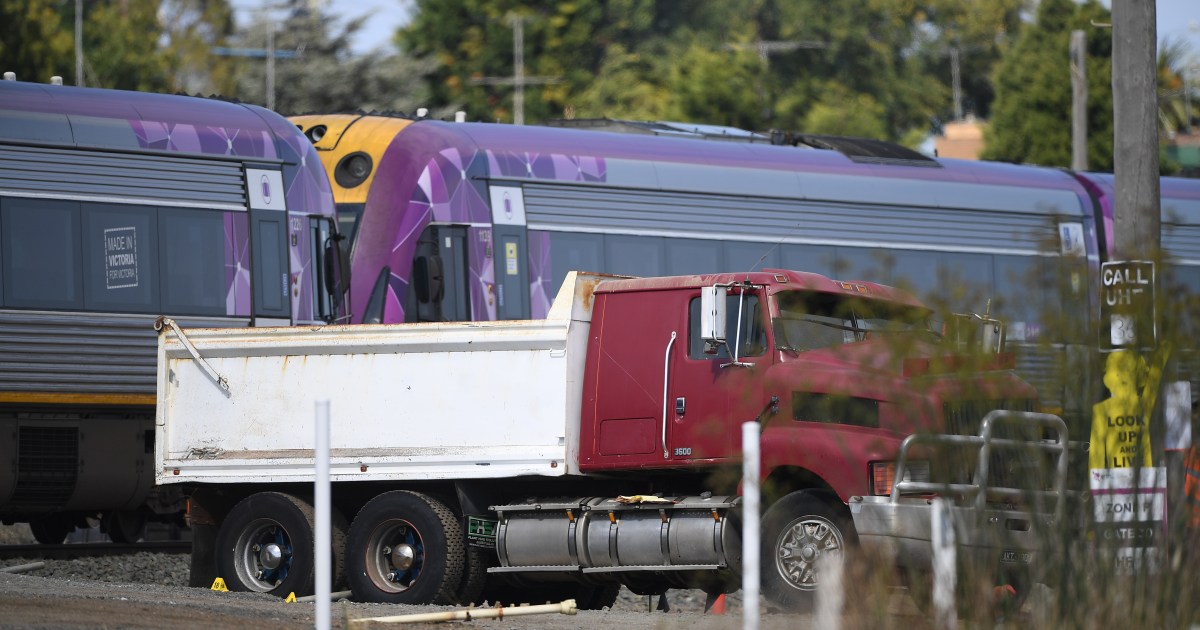 Truck driver dead after crash with regional train