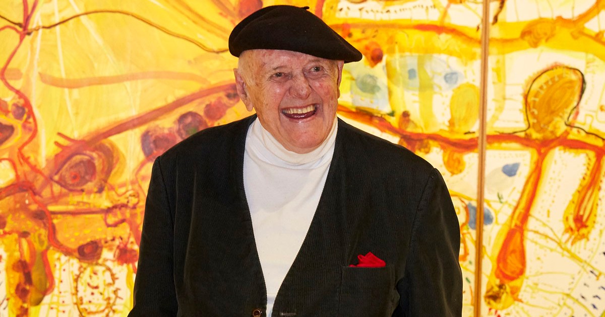 Acclaimed Australian artist John Olsen dead at 95