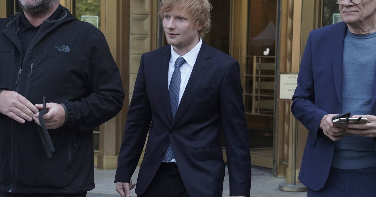 New York jury to rule on Ed Sheeran copyright case