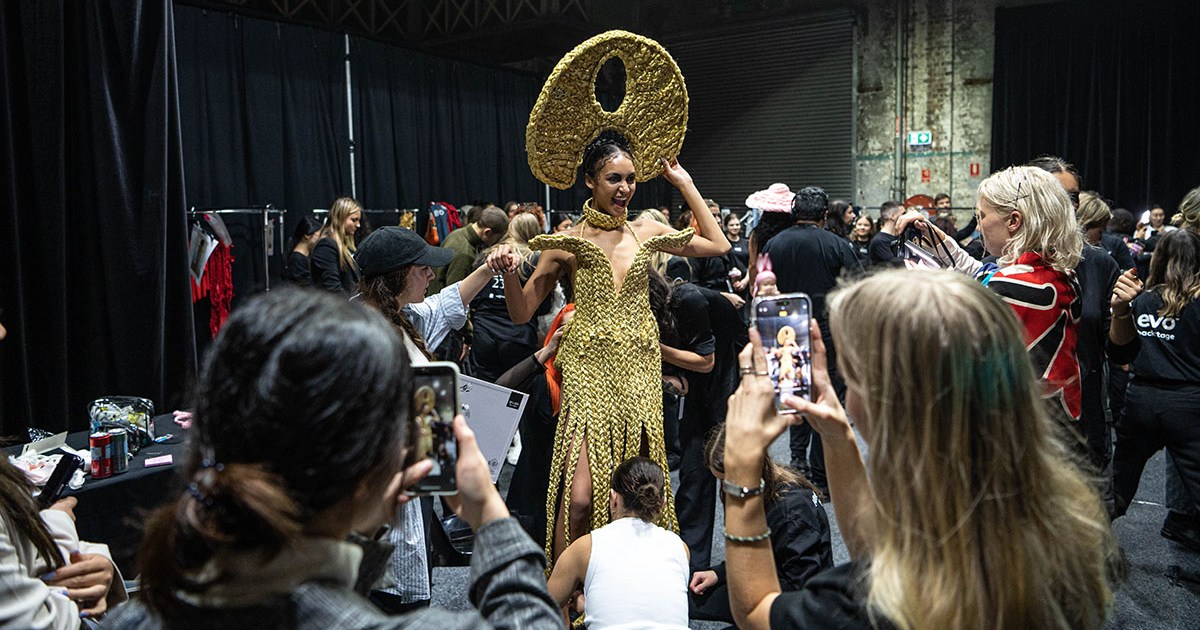 Nathaniel Youkhana reveals body positive fashion in AFW debut