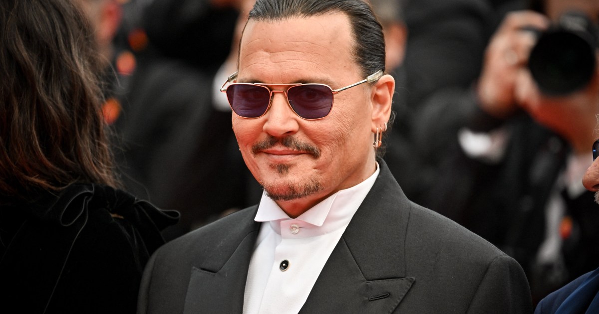 Johnny Depp back in spotlight at Cannes film festival